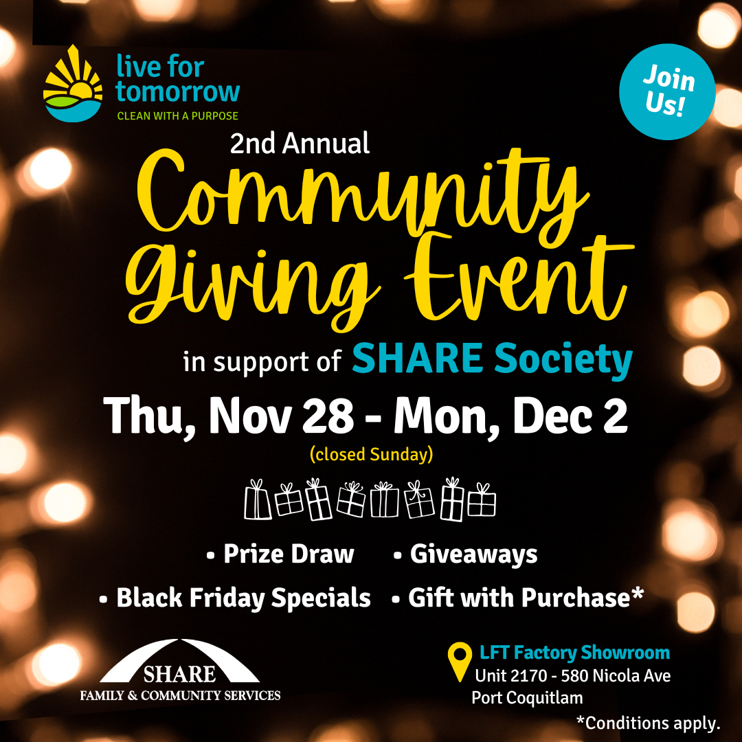 Community Giving Event 2024 – Live for Tomorrow